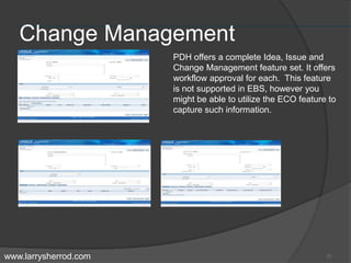 EBS and PDH, a comparision | PPTX