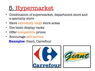 Ebs chapter 2 - The Retail Industry | PPT
