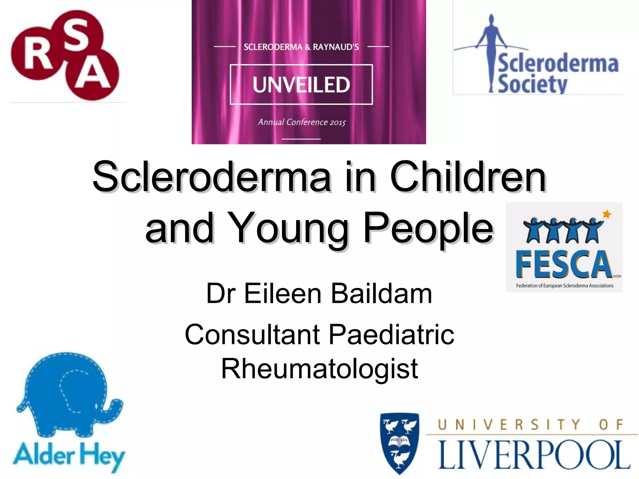 Scleroderma in children and young people | PPT