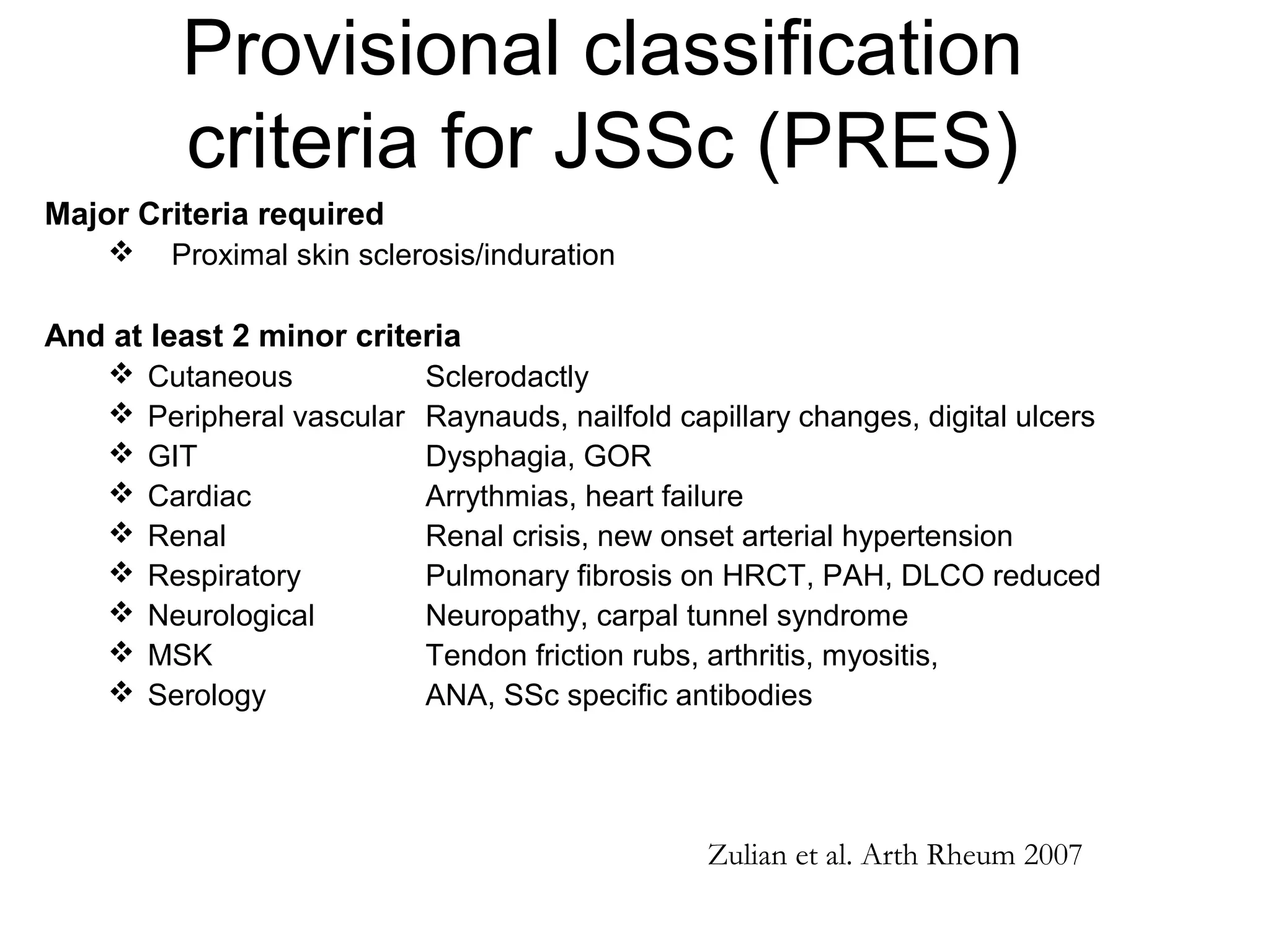 Scleroderma in children and young people | PPT