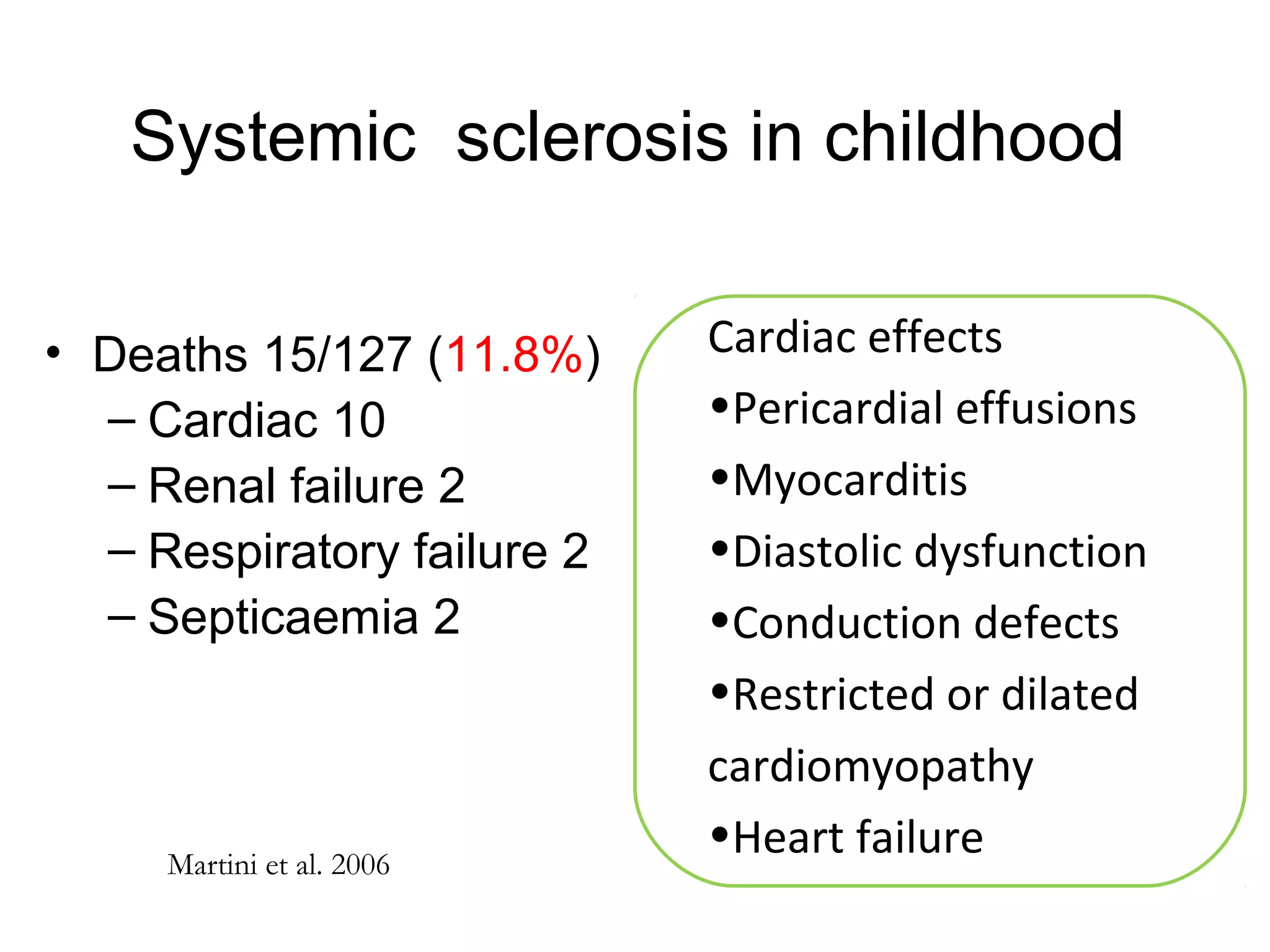 Scleroderma in children and young people | PPT
