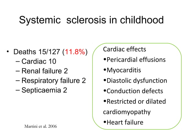 Scleroderma in children and young people | PPT | Brain and Nervous ...