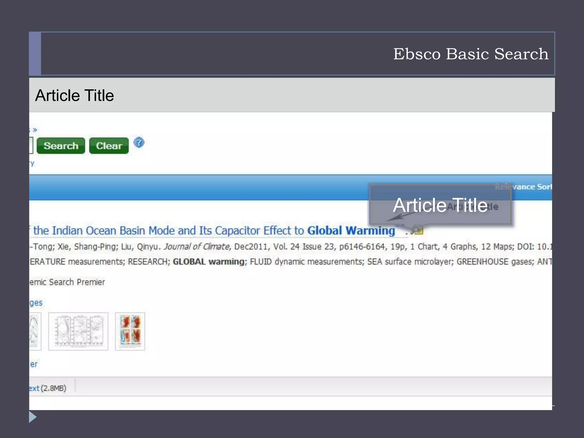 Ebsco Basic Search | PPT