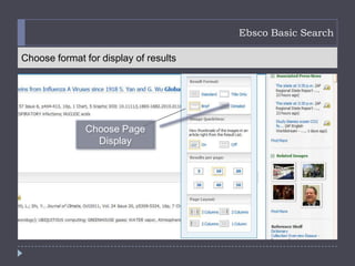 Ebsco Basic Search | PPTX