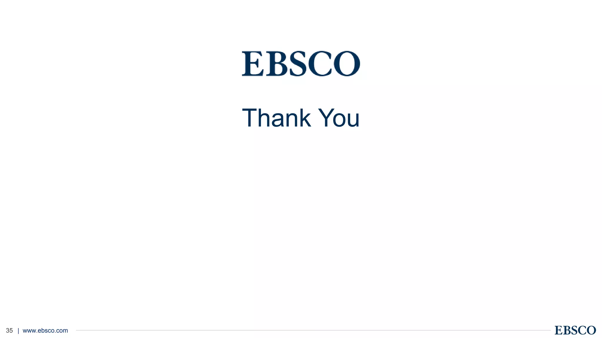 EBSCOhost - Interface Guide | PPT