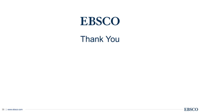 EBSCOhost - Interface Guide | PPT