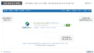 EBSCOhost - Interface Guide | PPT