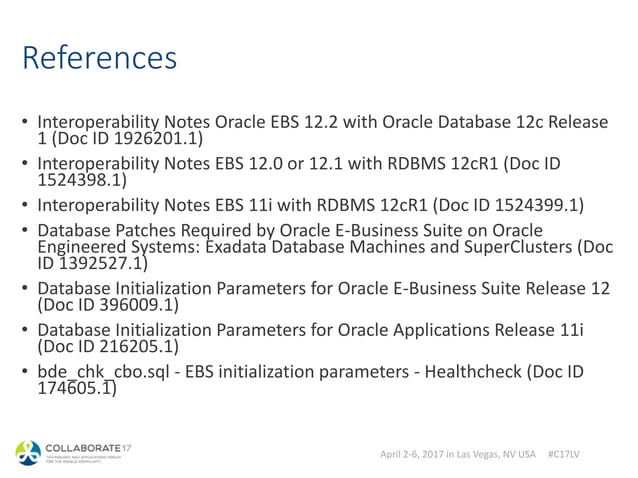 Oracle Ebs Database Upgrade To 12c Ppt