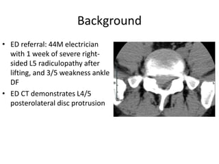 Ebs footdrop surgery | PPTX