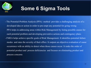 Ebsl Technologies Six (6) Sigma | PDF