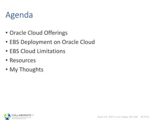 EBS on Oracle Cloud | PPTX
