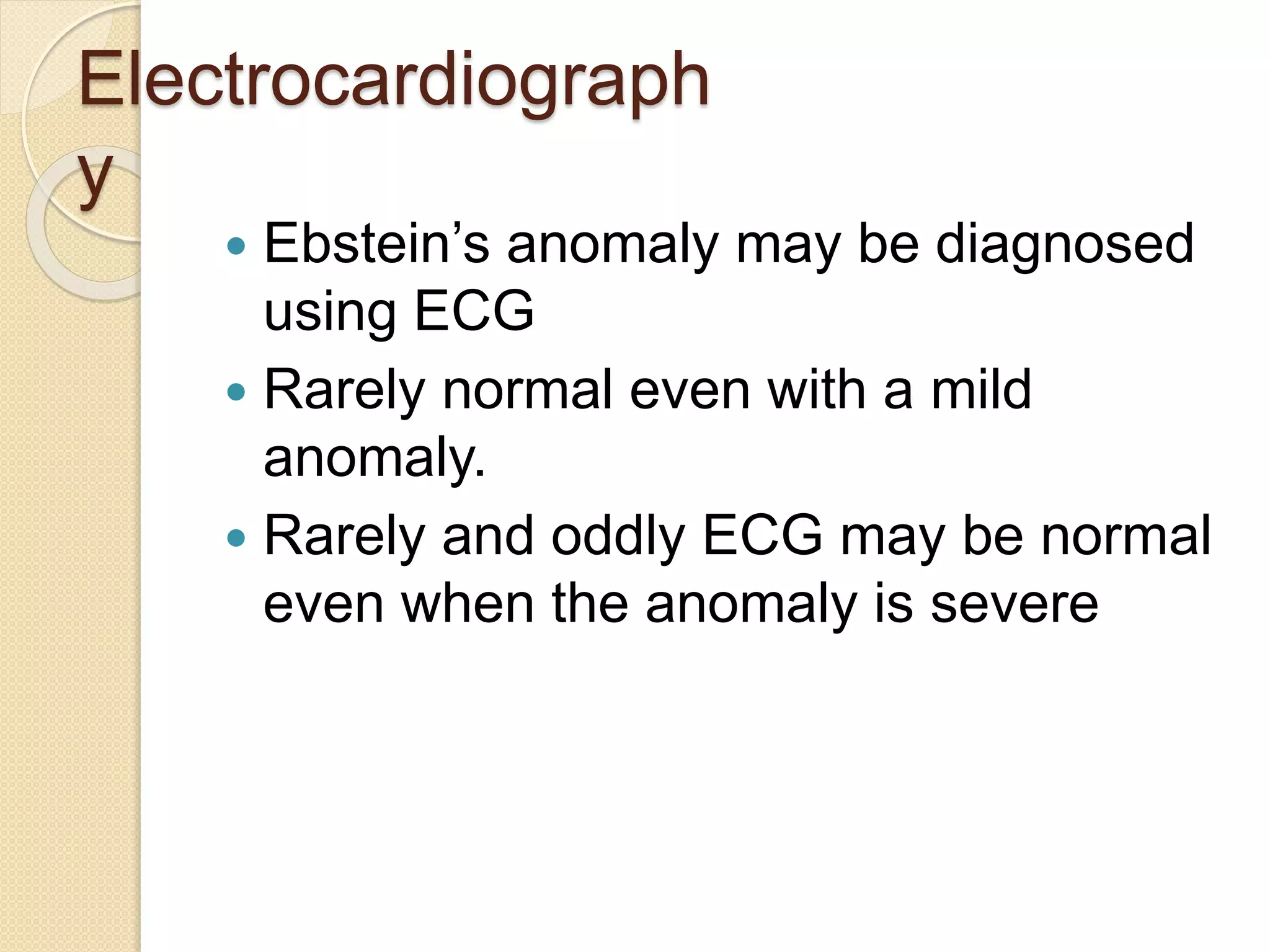 Ebstein anomaly | PPTX