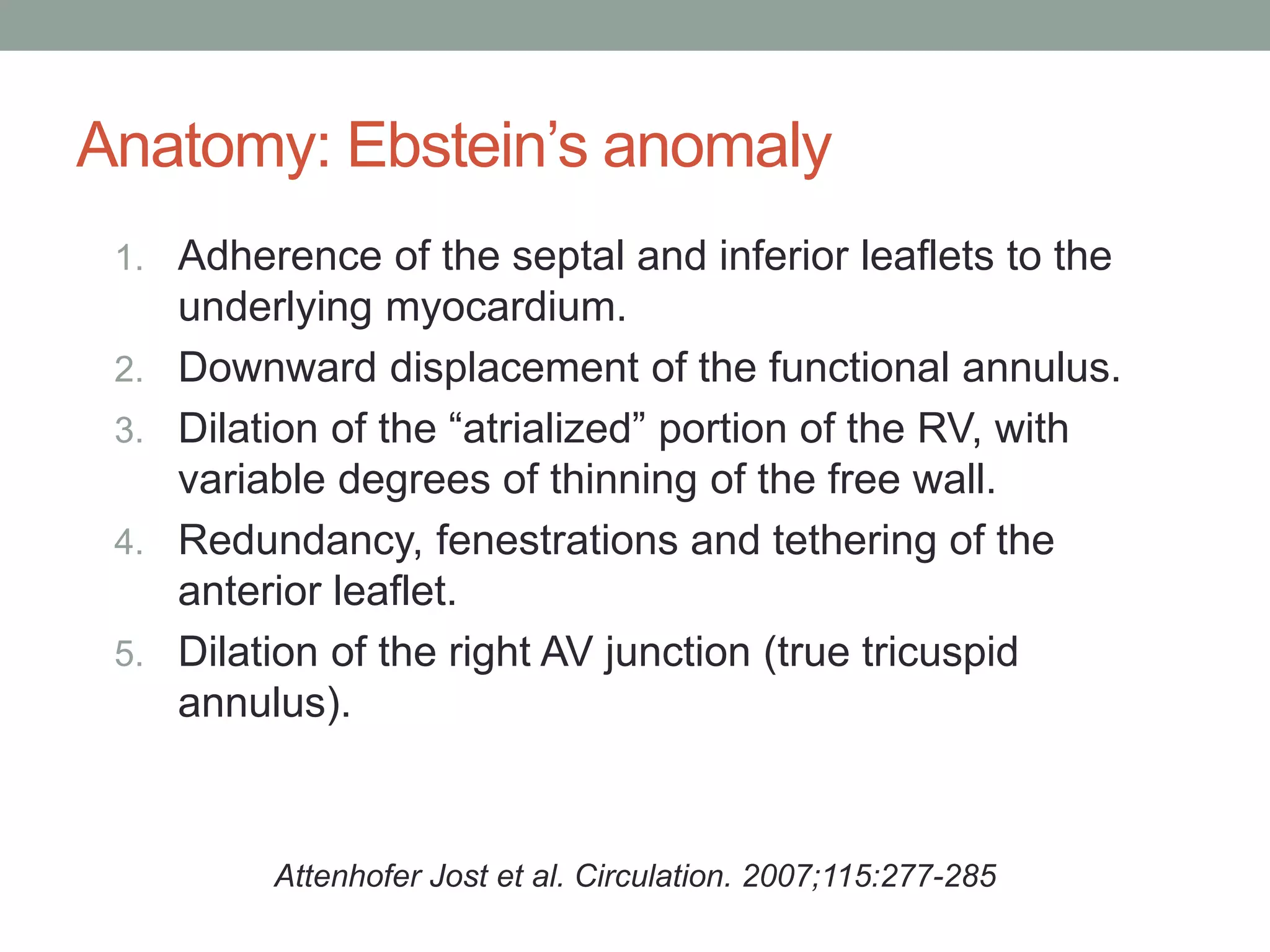 Ebstein anomaly | PPTX