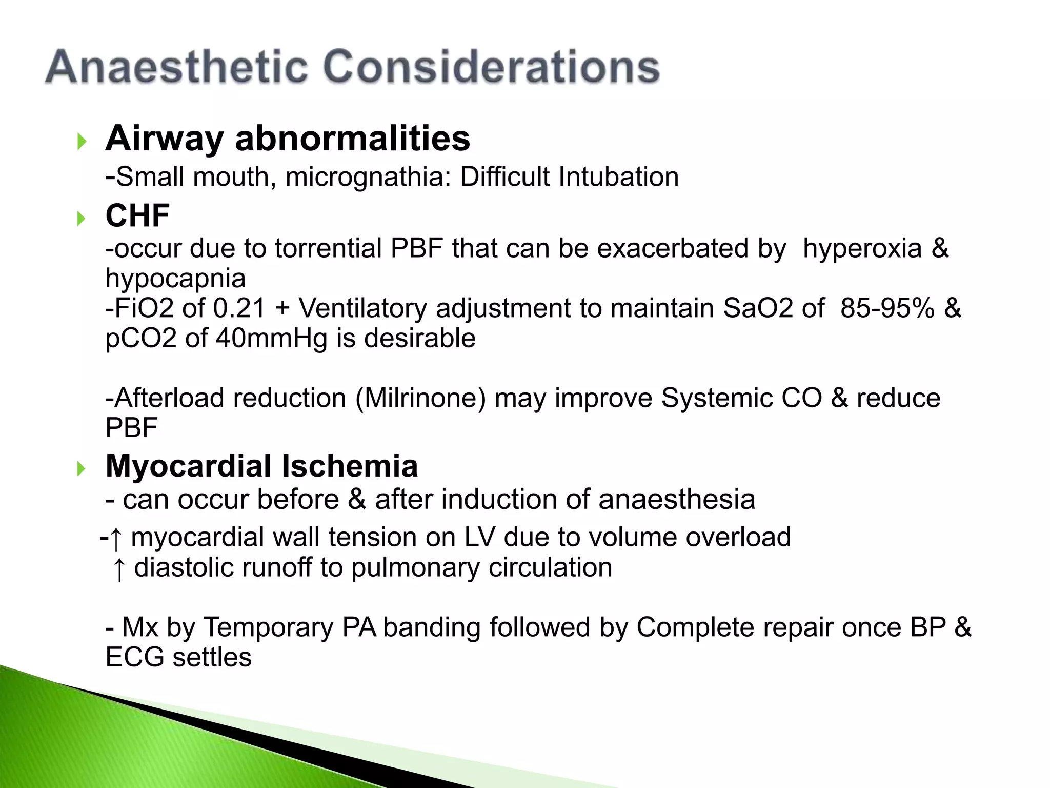 Ebstein’s anomaly & Truncus Arteriosus | PPTX
