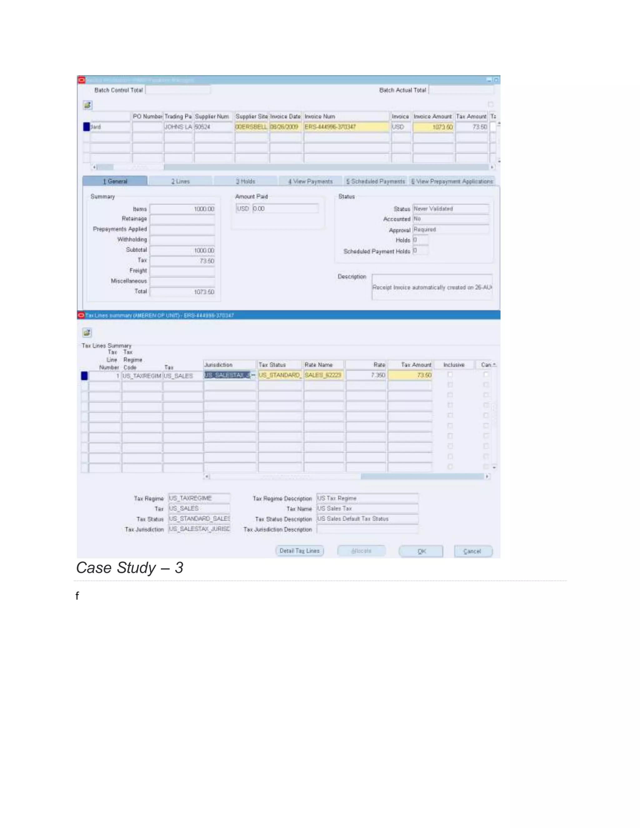 Ebtax in oracle EBS r12 | DOCX