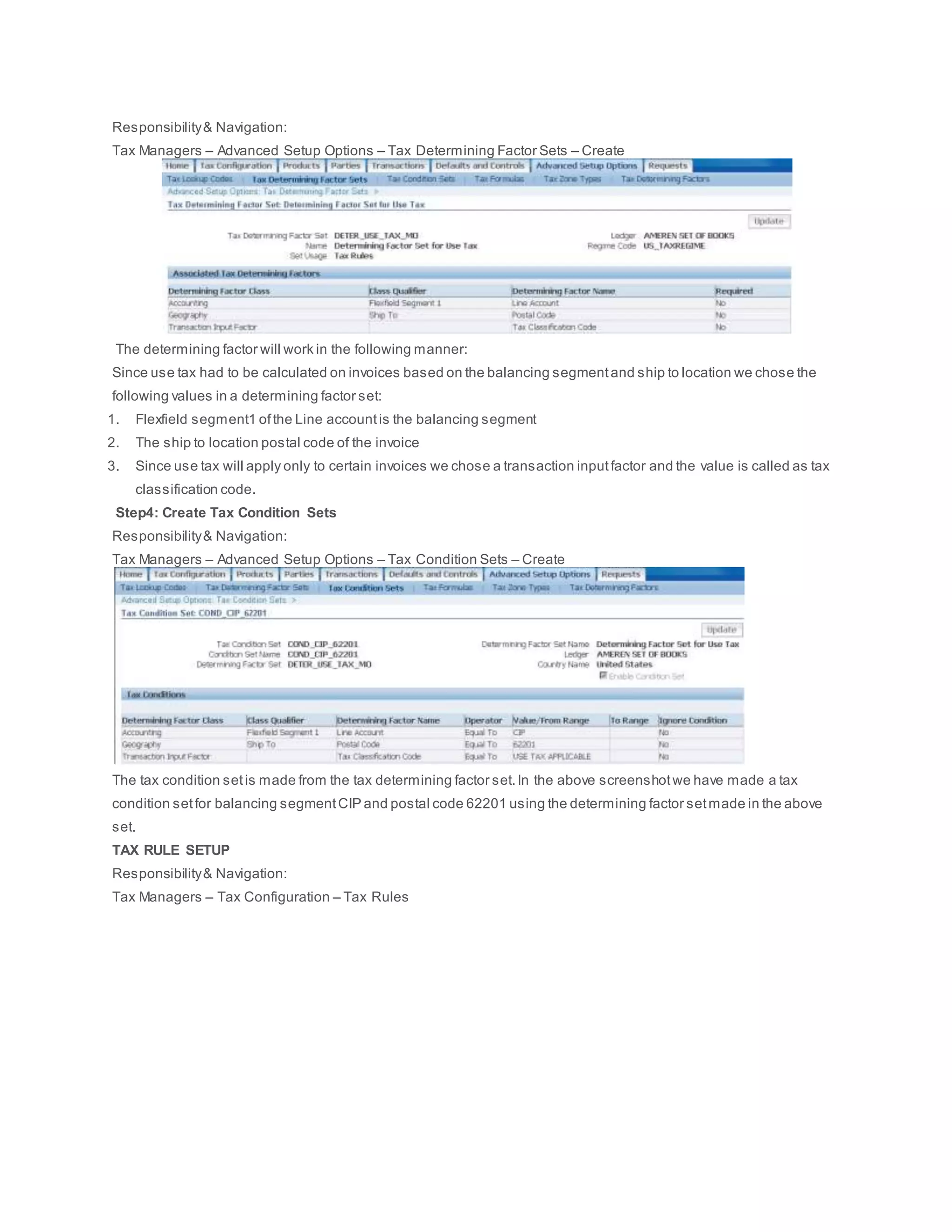 Ebtax in oracle EBS r12 | DOCX