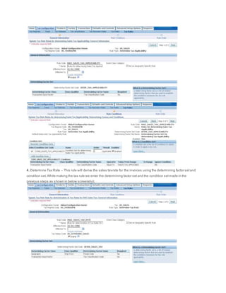Ebtax in oracle EBS r12 | DOCX