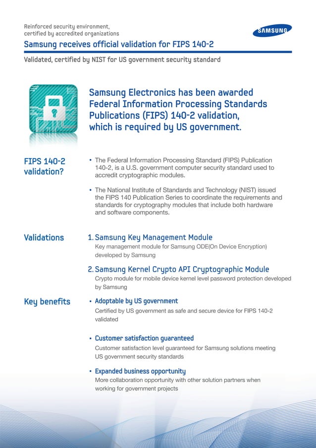 Samsung FIPS | PDF