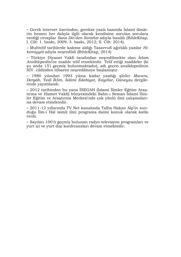 Ebubekir Sifil Özgeçmiş | PDF