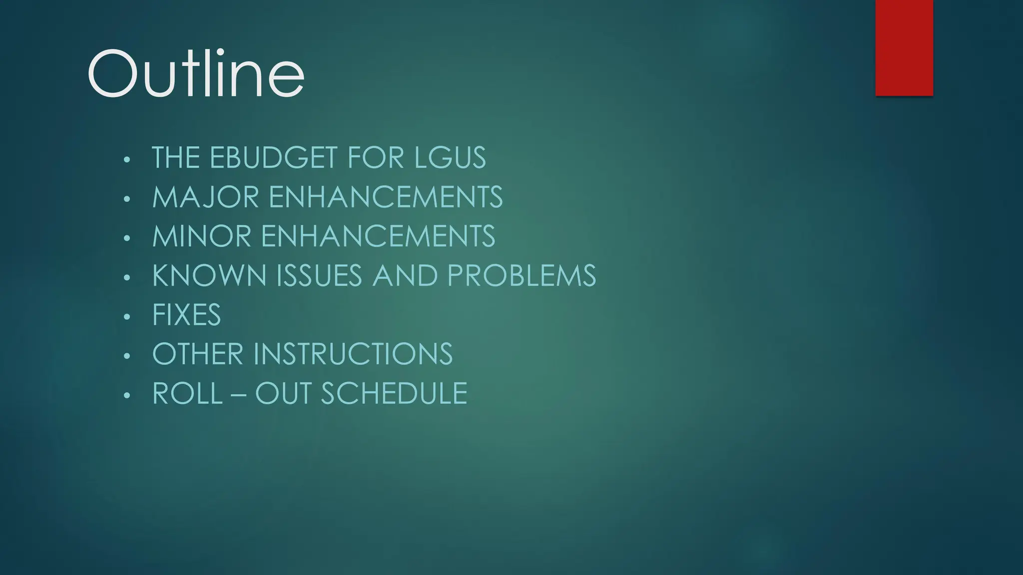 Dept of Finance eBUDGET LGU BUDGET AND MANAGEMENT. | PDF