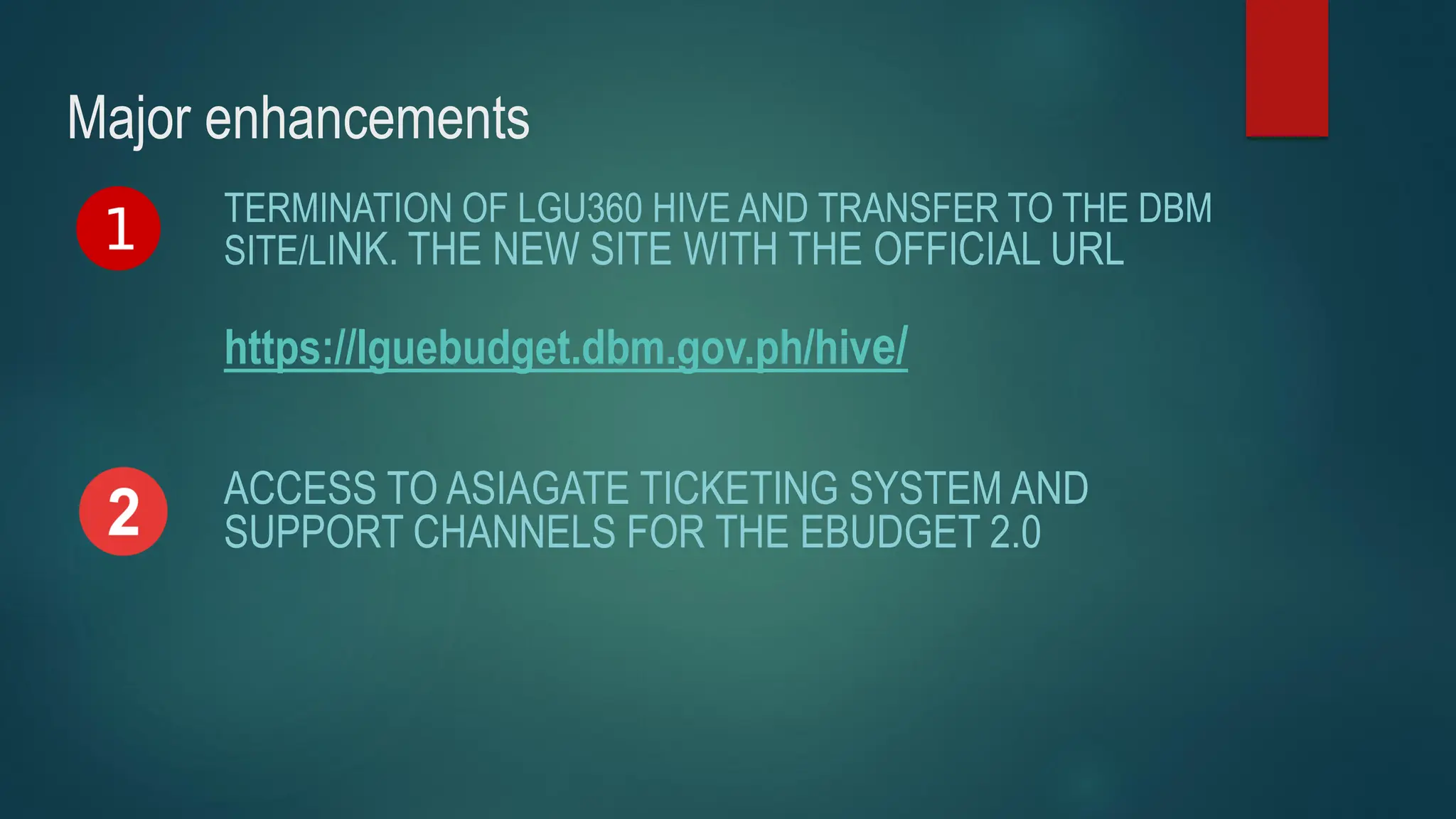 Dept of Finance eBUDGET LGU BUDGET AND MANAGEMENT. | PDF