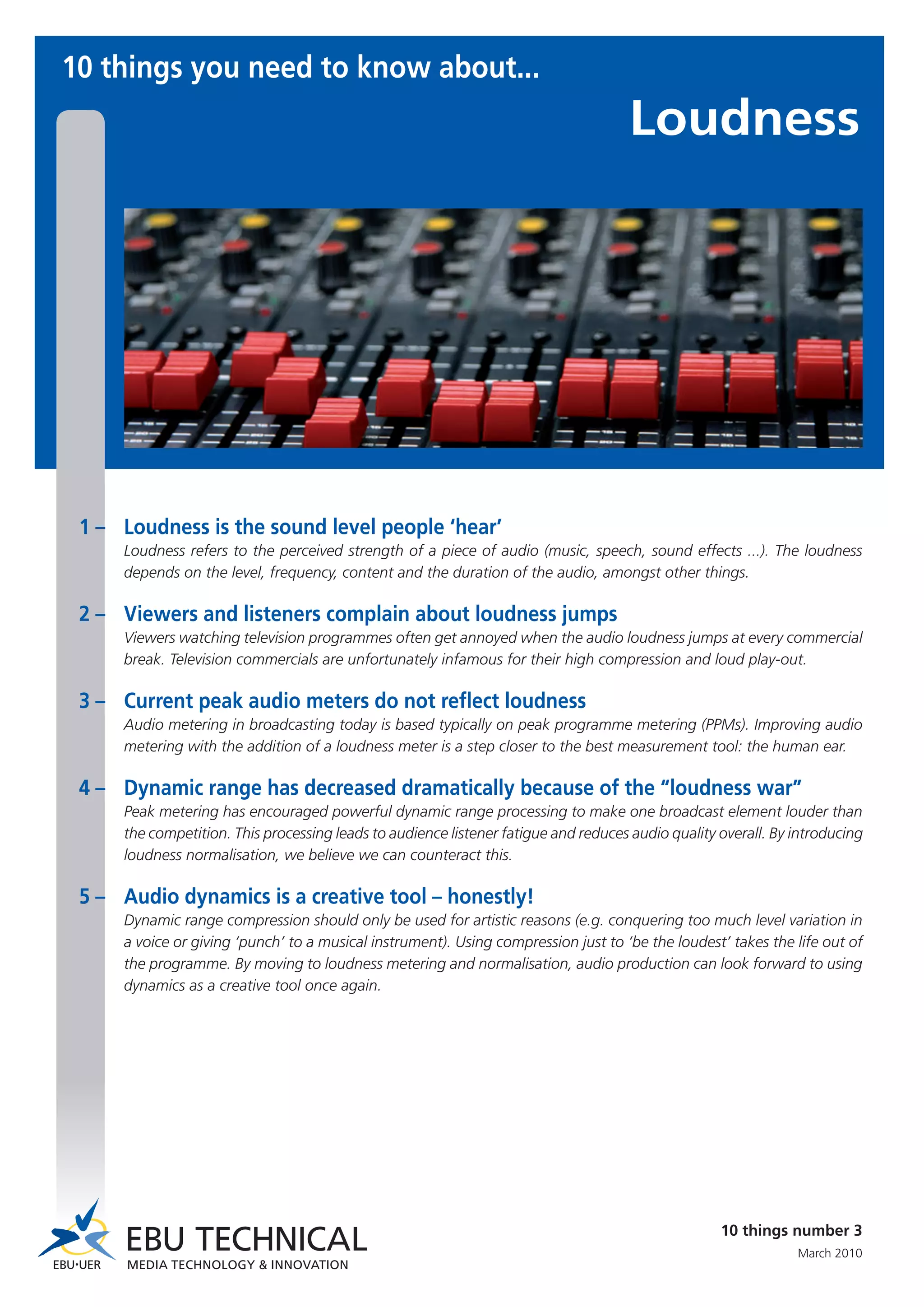 10_things_about_loudness | PDF