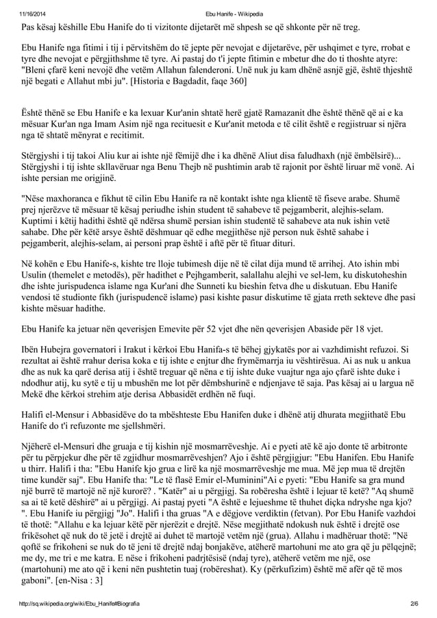 Ebu hanife wikipedia | PDF