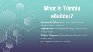 Comprehensive Guide to eBuilder Training: Enhance Construction Project ...