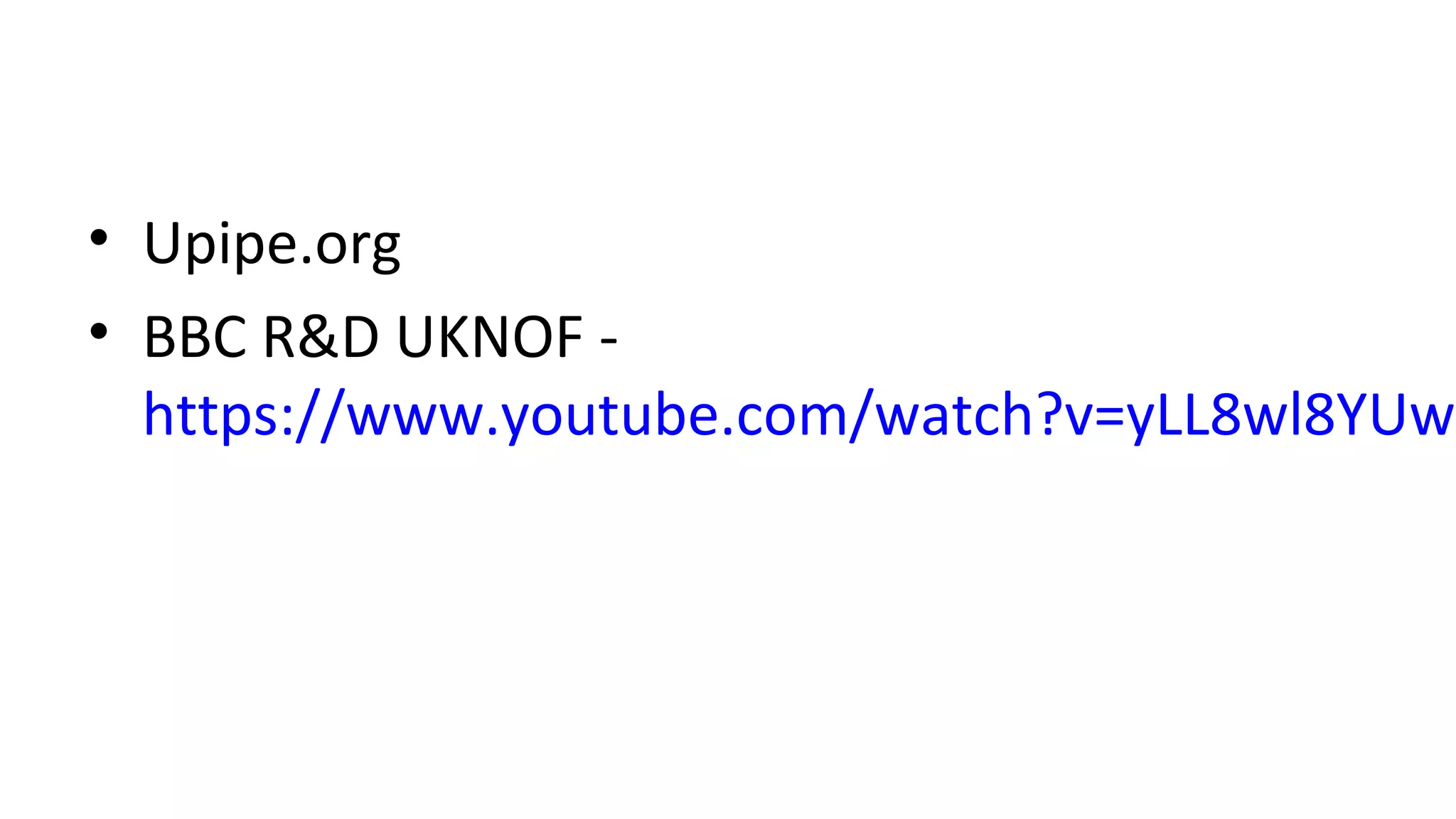 Implementing Uncompressed over IP in software and the pitfalls | PPT