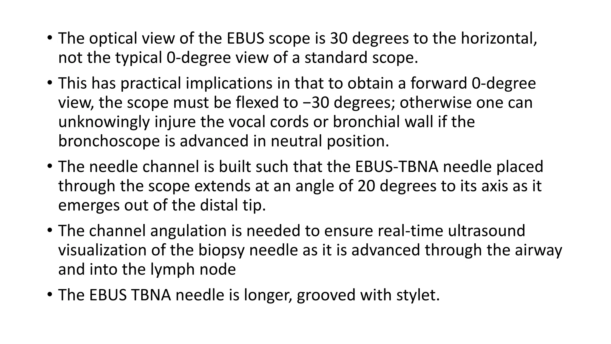 Endobronchial ultrasound - EBUS | PPTX