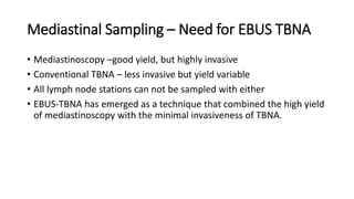 Endobronchial ultrasound - EBUS | PPTX