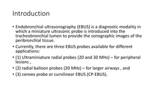 Endobronchial ultrasound - EBUS | PPTX