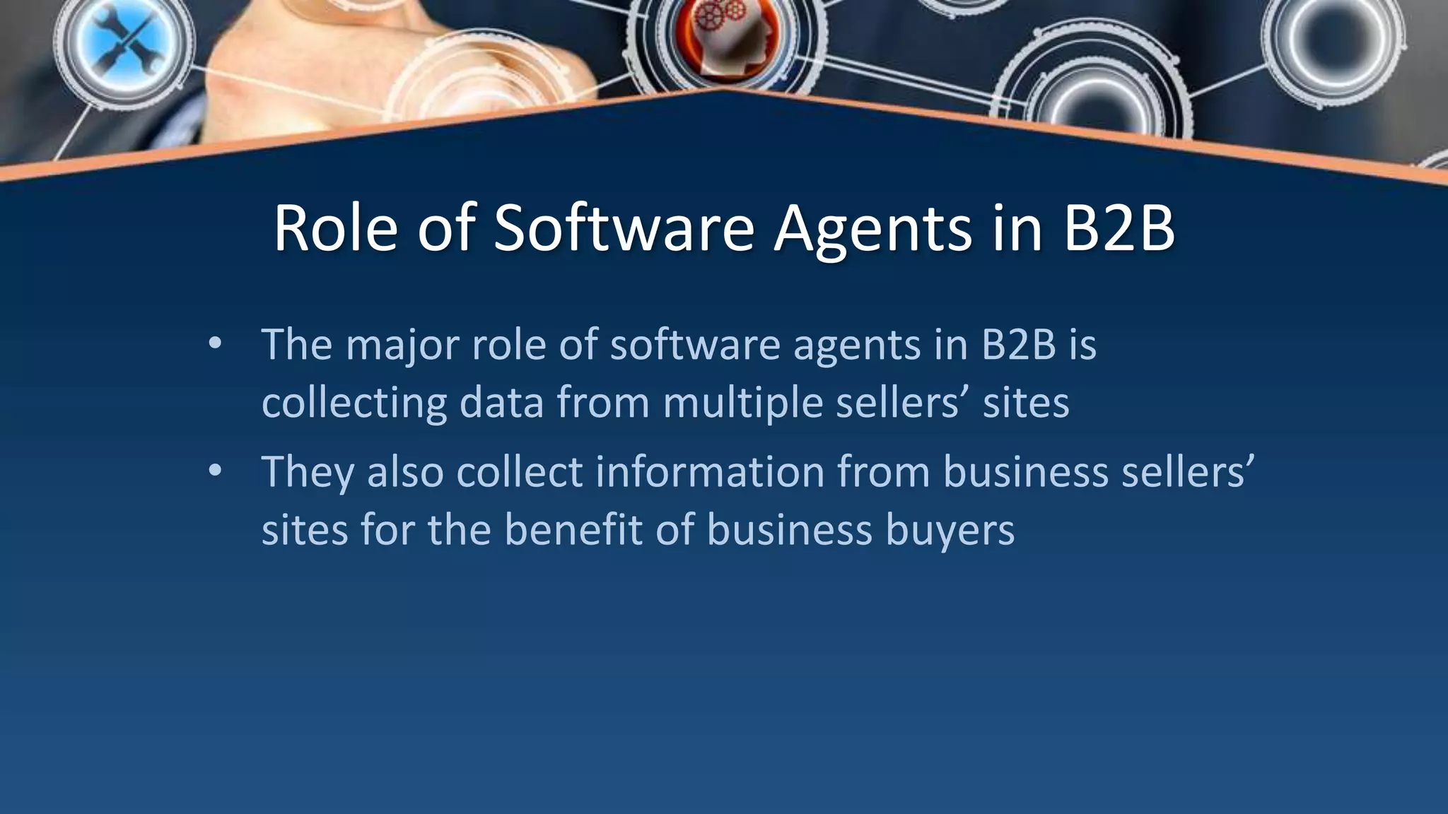 The Role of Software agent in IT | PPT