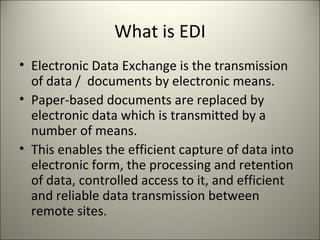 E business edi_basics | PPT
