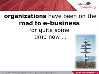 E Business Maturity Model 2.0 Atos Consulting | PPT