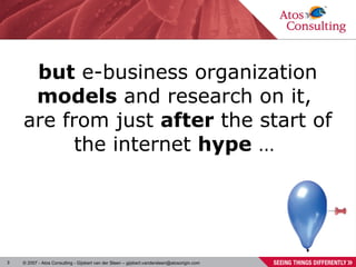 E Business Maturity Model 2.0 Atos Consulting | PPT