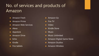 E business model of amazon | PPTX