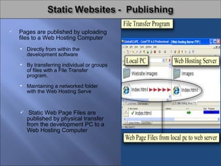 presentation on static website design | PPT