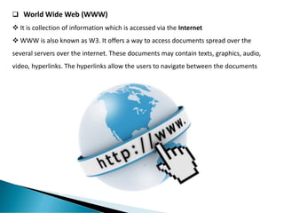 E business webinternet slides world wide web / protocols | PPT