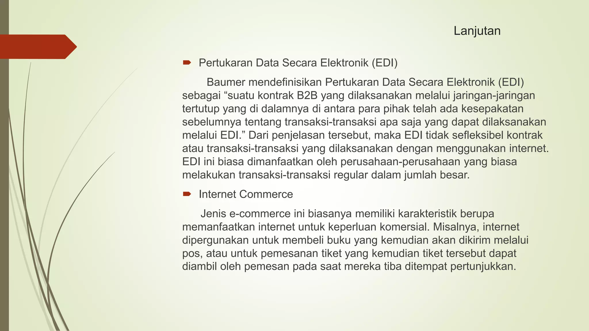 E bussiness dan e commerce | PPTX