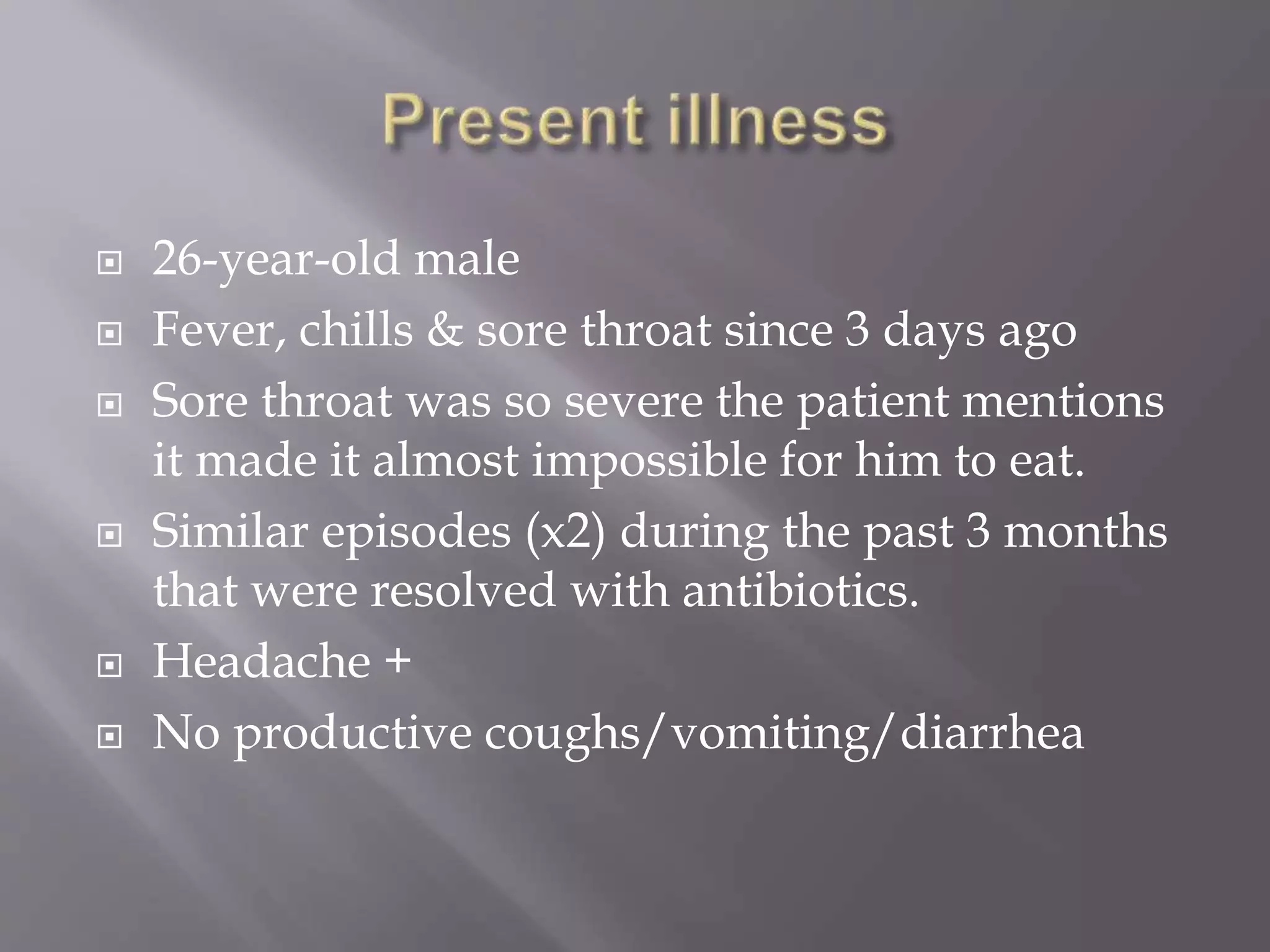 Case presentation- EBV | PPTX