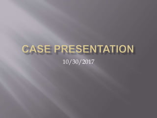 Case presentation- EBV | PPTX