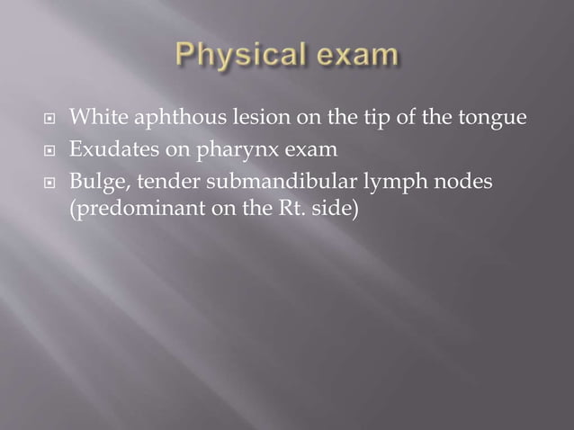 Case presentation- EBV | PPTX | Ear, Nose and Throat Conditions | Diseases and Conditions