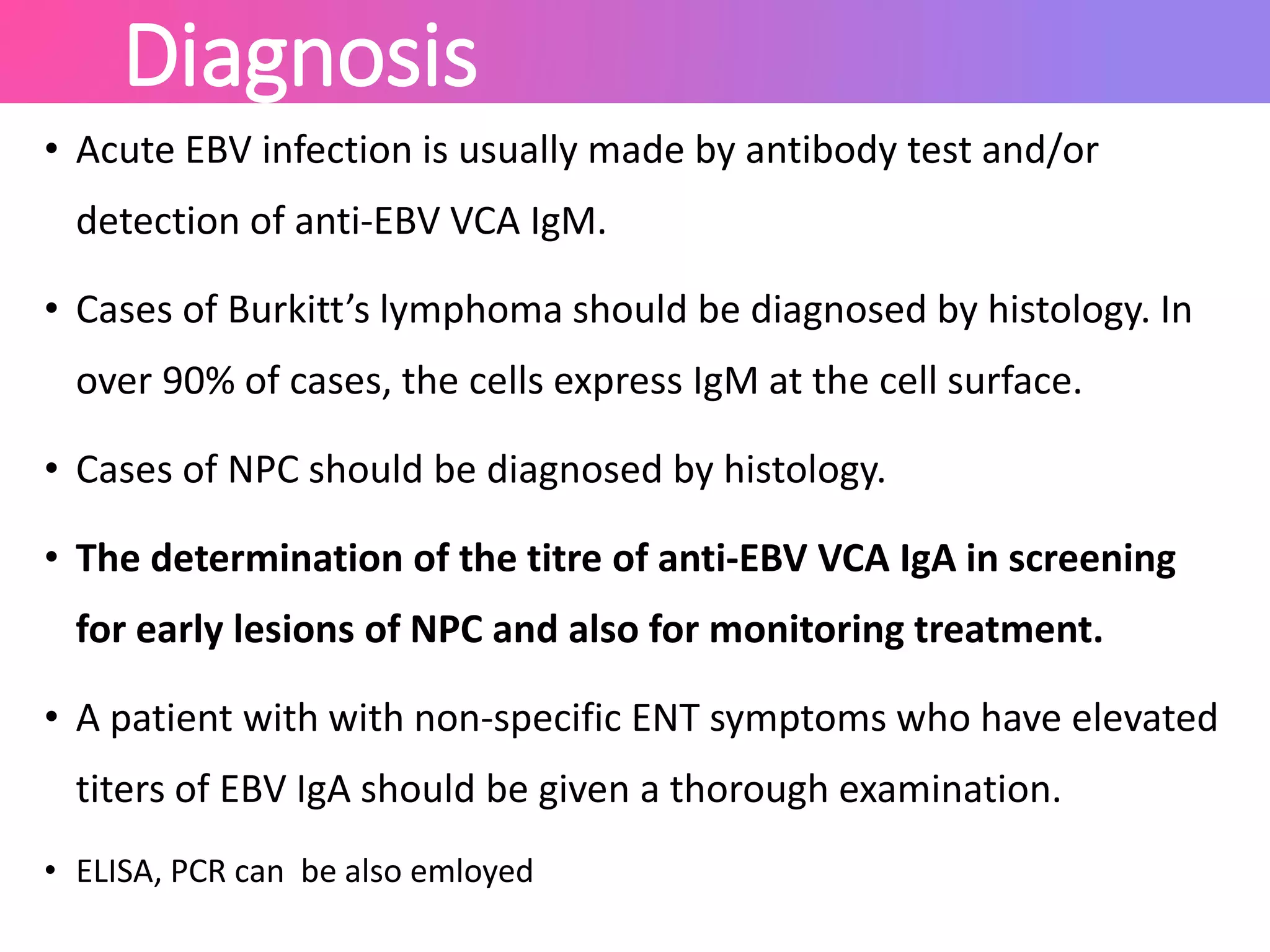 Epstein–Barr virus | PDF | Infectious Diseases | Diseases and Conditions