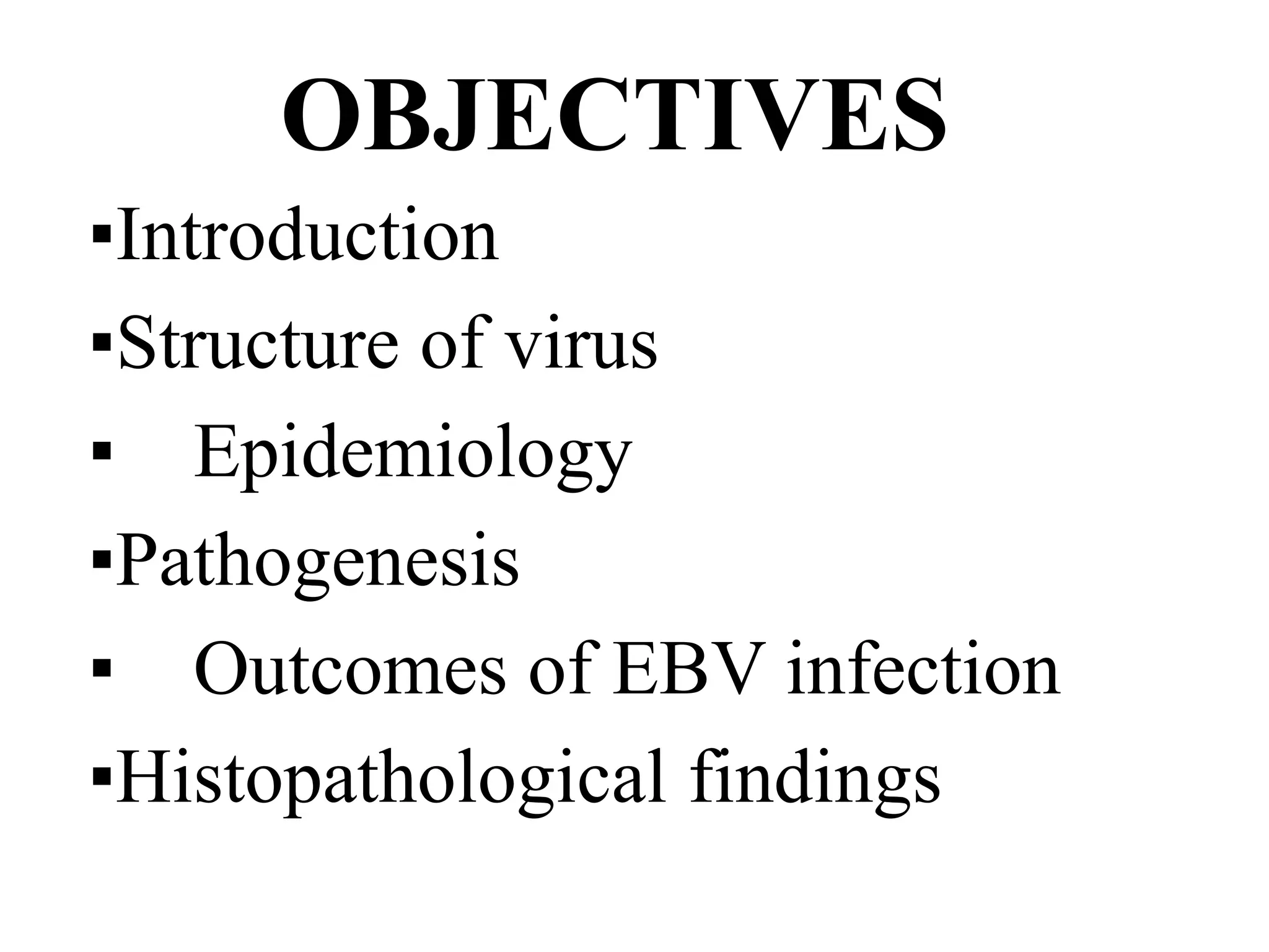EBV.pptx ebv is important virus which causes | PPTX