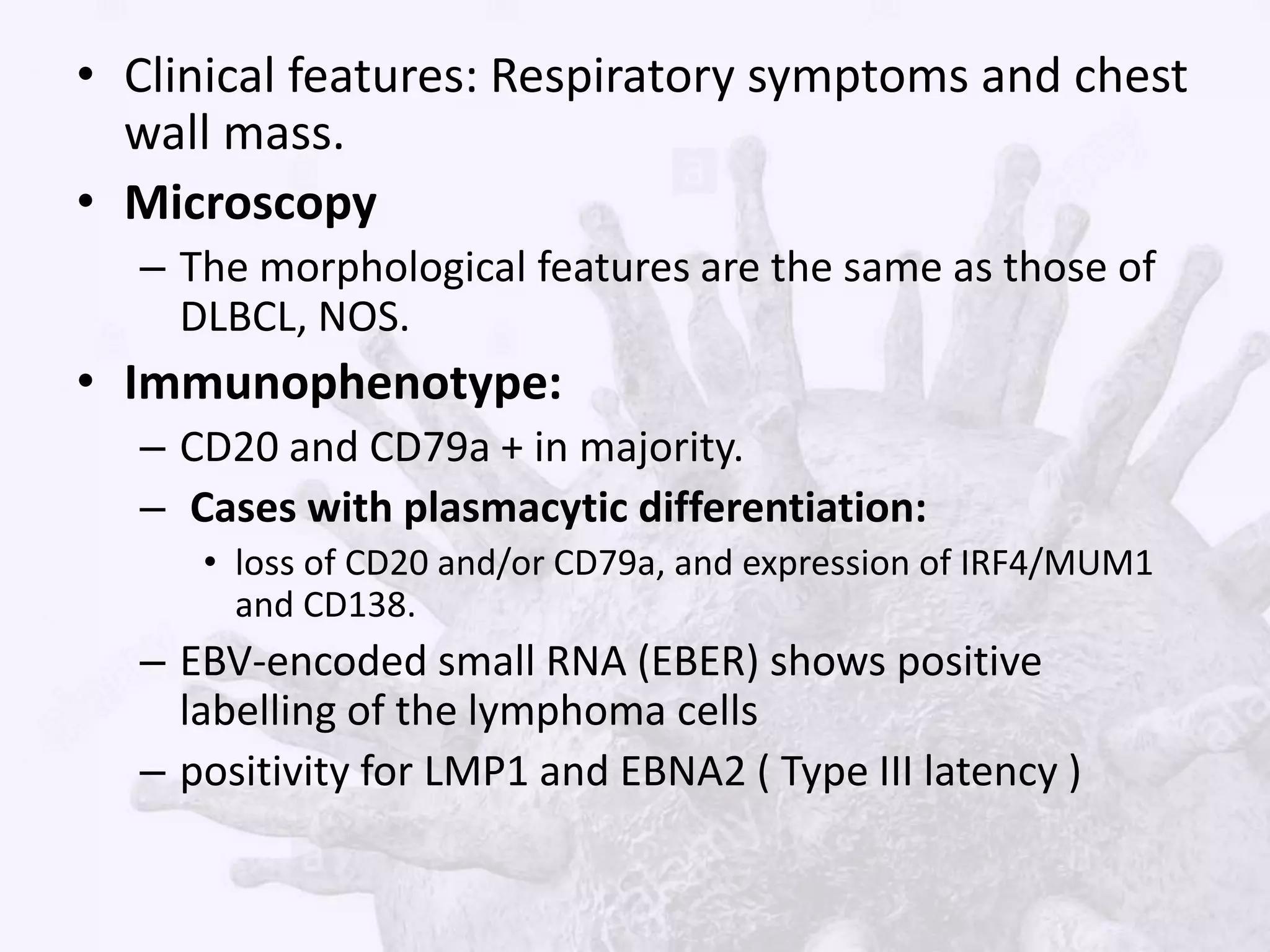 Ebv related neoplasms | PPTX