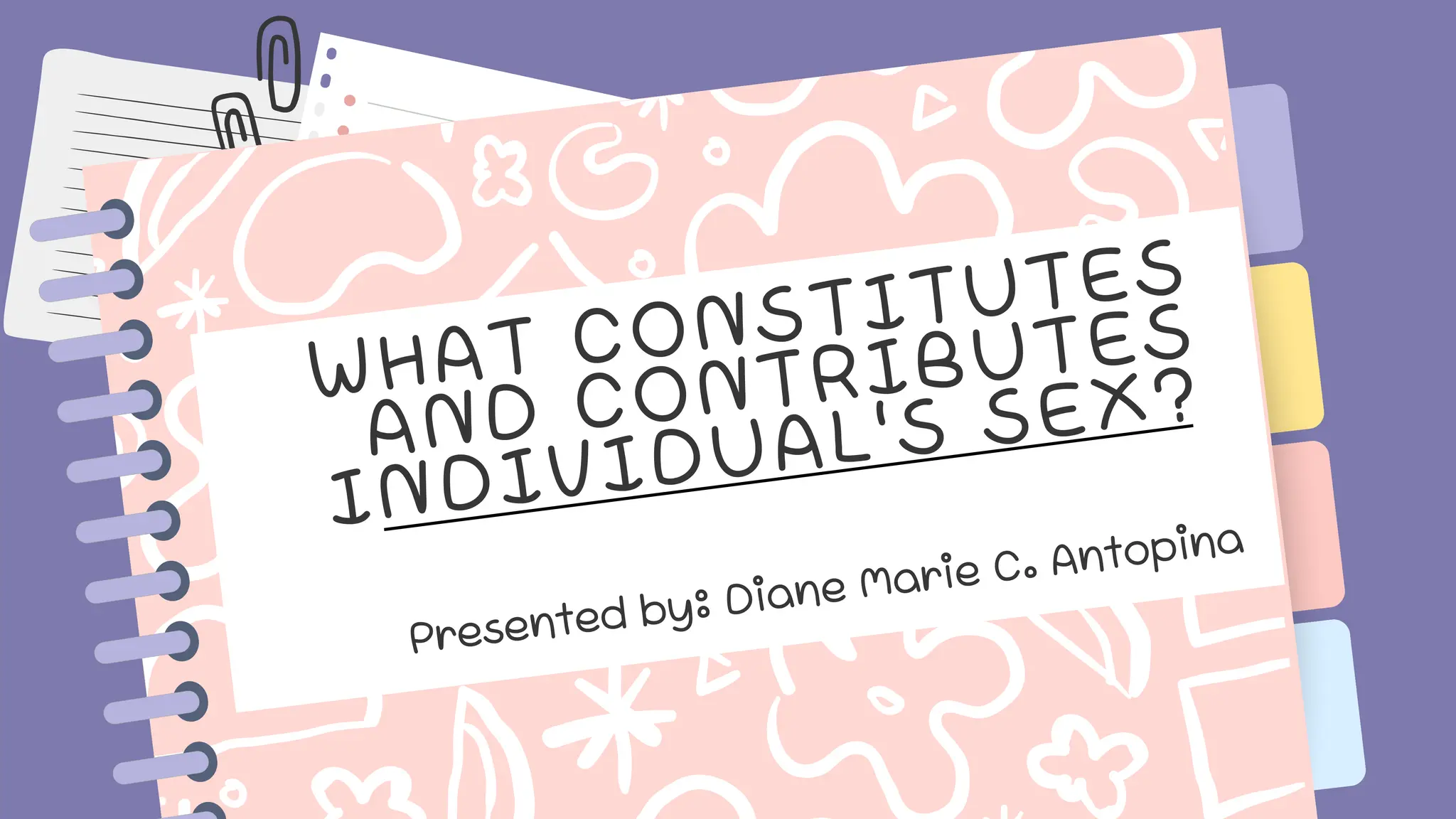 Constitutes Contributes An Individual Sex And What Is Sexuality Pdf