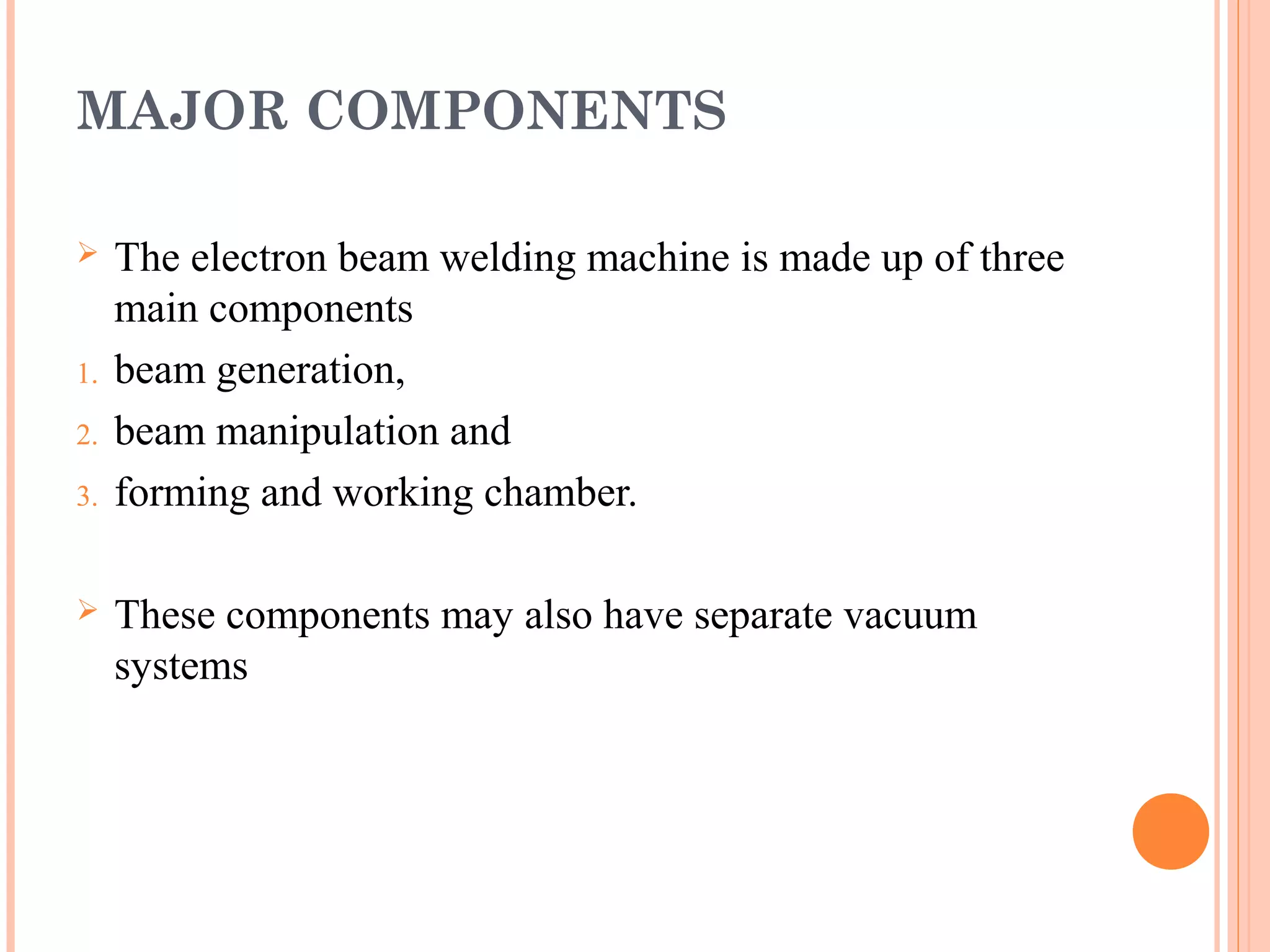 Electron Beam Welding | PPT