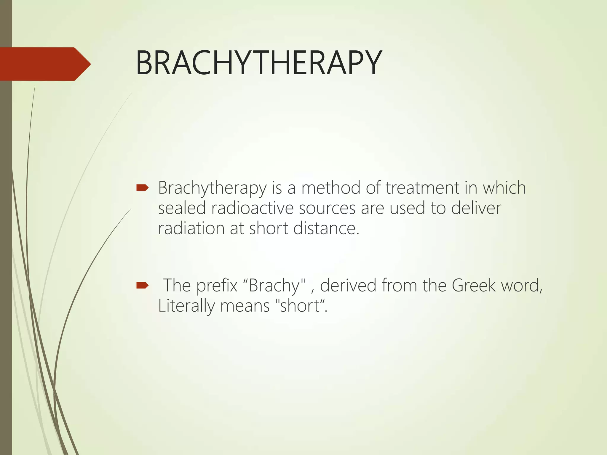 Electronic Brachytherapy | PPT