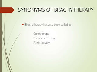 Electronic Brachytherapy | PPT